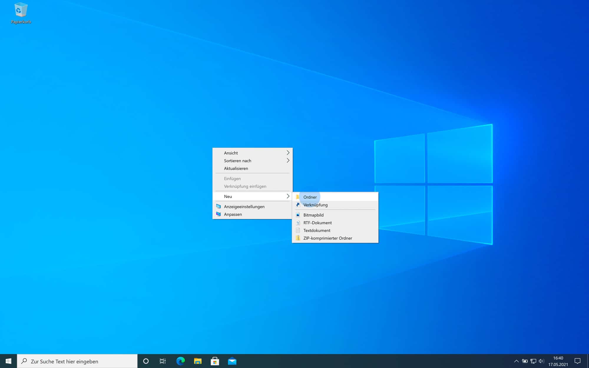 Neuen Ordner erstellen in Windows 10 - so funktioniert es! - PCShow.de
