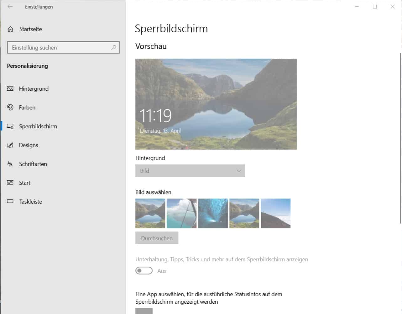 Windows 10 Sperrbildschirm Bilder: So änderst du sie! - PCShow.de