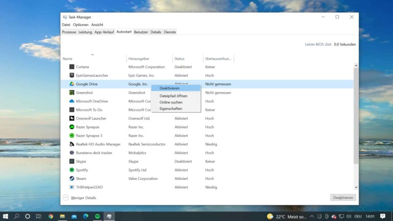 Autostart Ordner Windows 10 - So optimierst du ihn! - PCShow.de