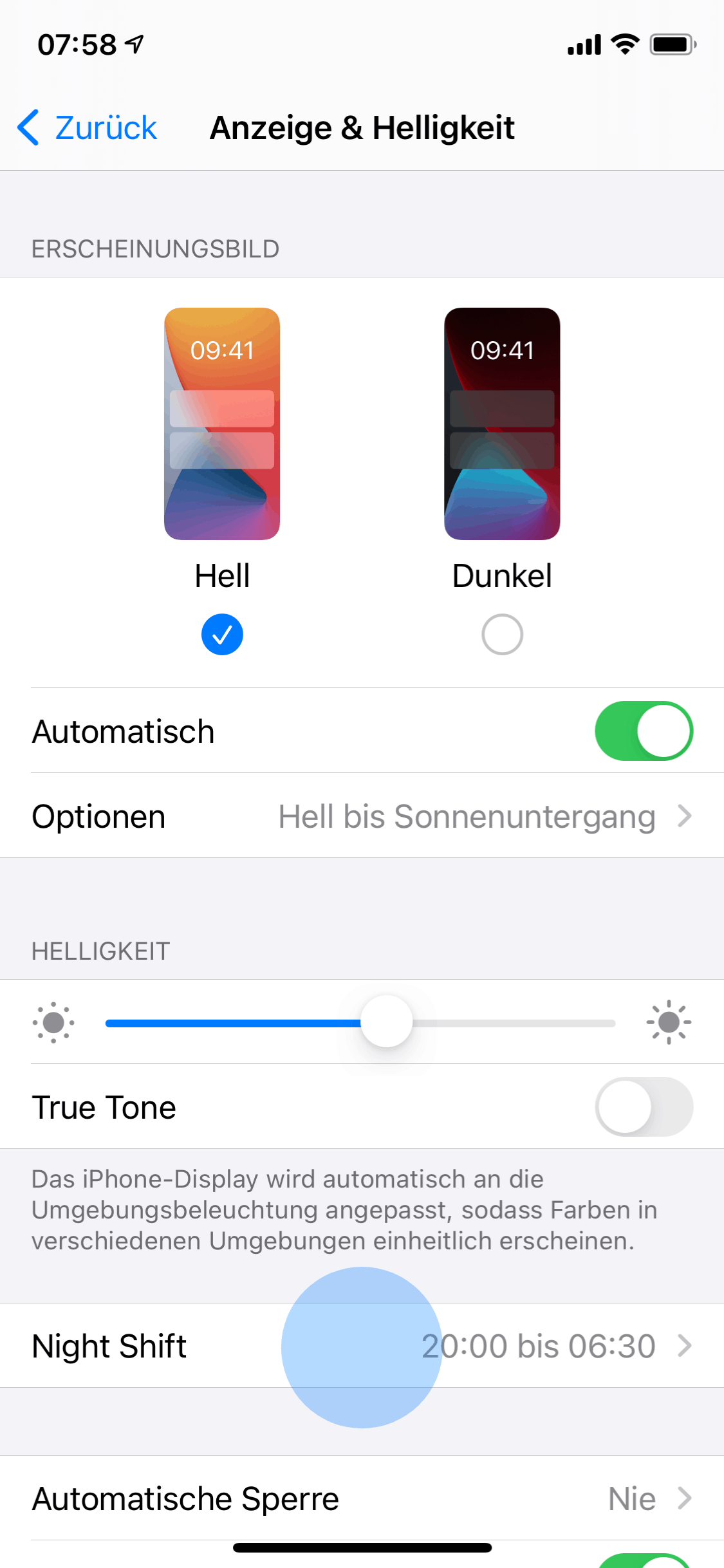 Night Shift iPhone – So schonst du deine Augen am Abend! - PCShow.de