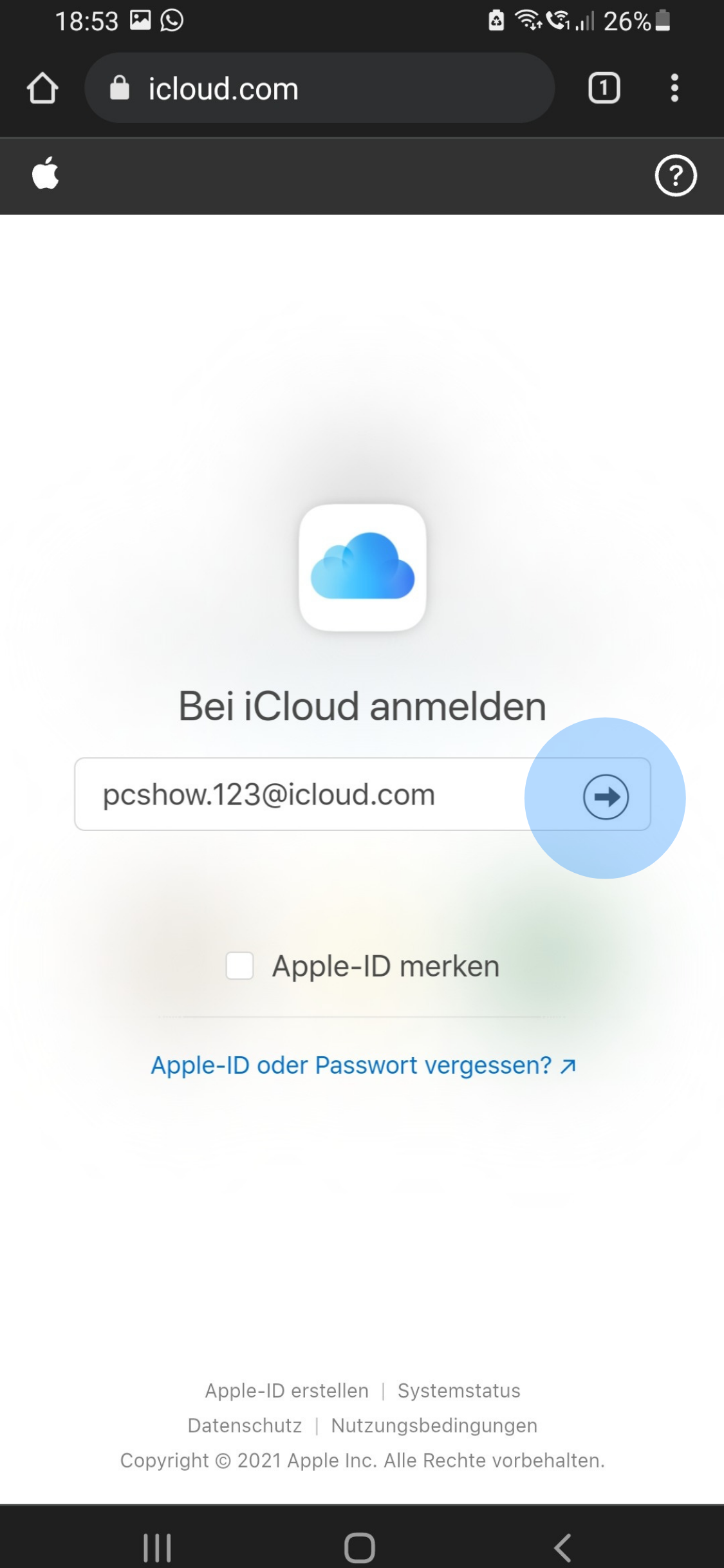 iCloud Android – So nutzt du sie auf deinem Android Handy! - PCShow.de