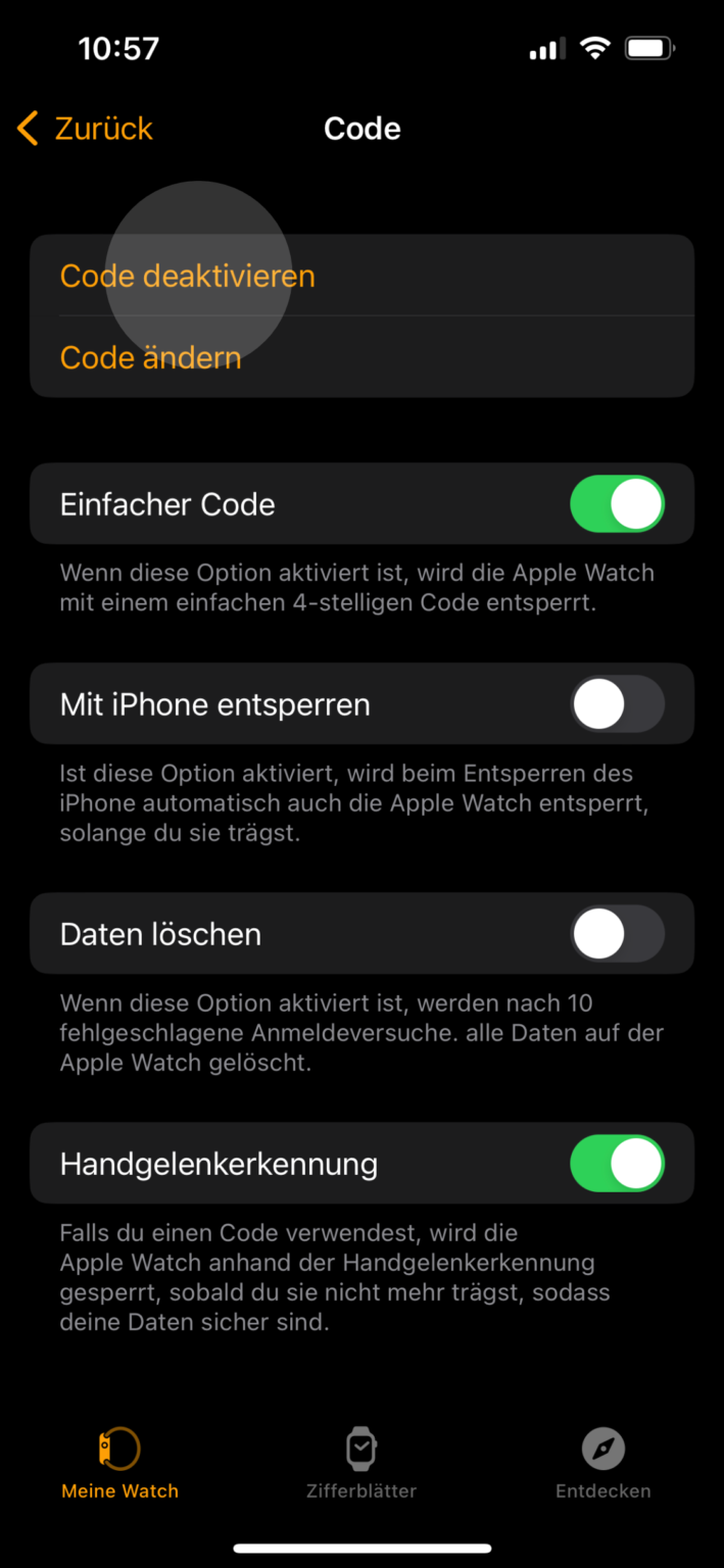 Apple Watch Code deaktivieren: So einfach geht’s! - PCShow.de