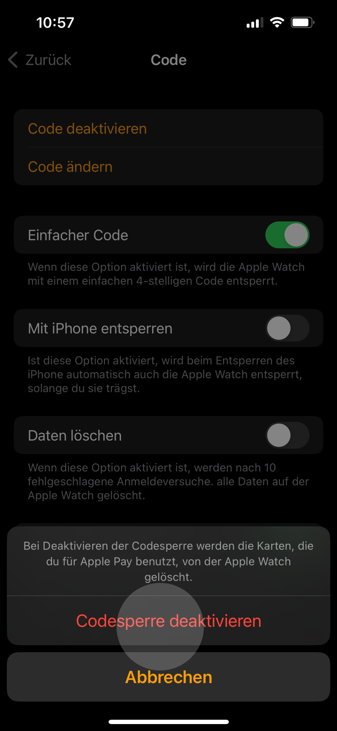 Apple Watch Code deaktivieren: So einfach geht’s! - PCShow.de